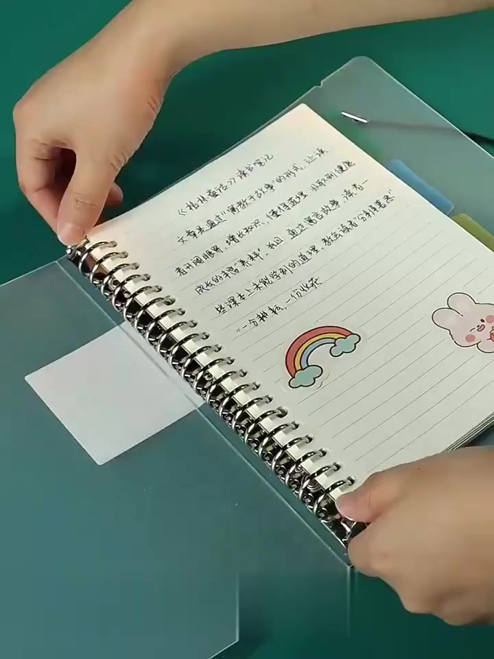 Notebook A5/B5/A4 Refillable Binder Cover Notebook Loose Leaf 60 sheets ...