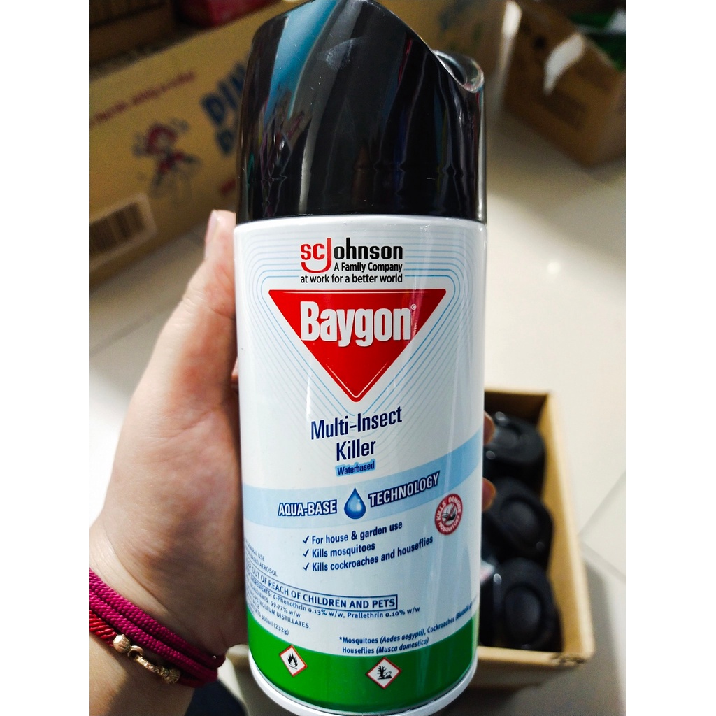 Baygon Multi Insect Killer Water-Based - 100ml 300ml | Shopee Philippines