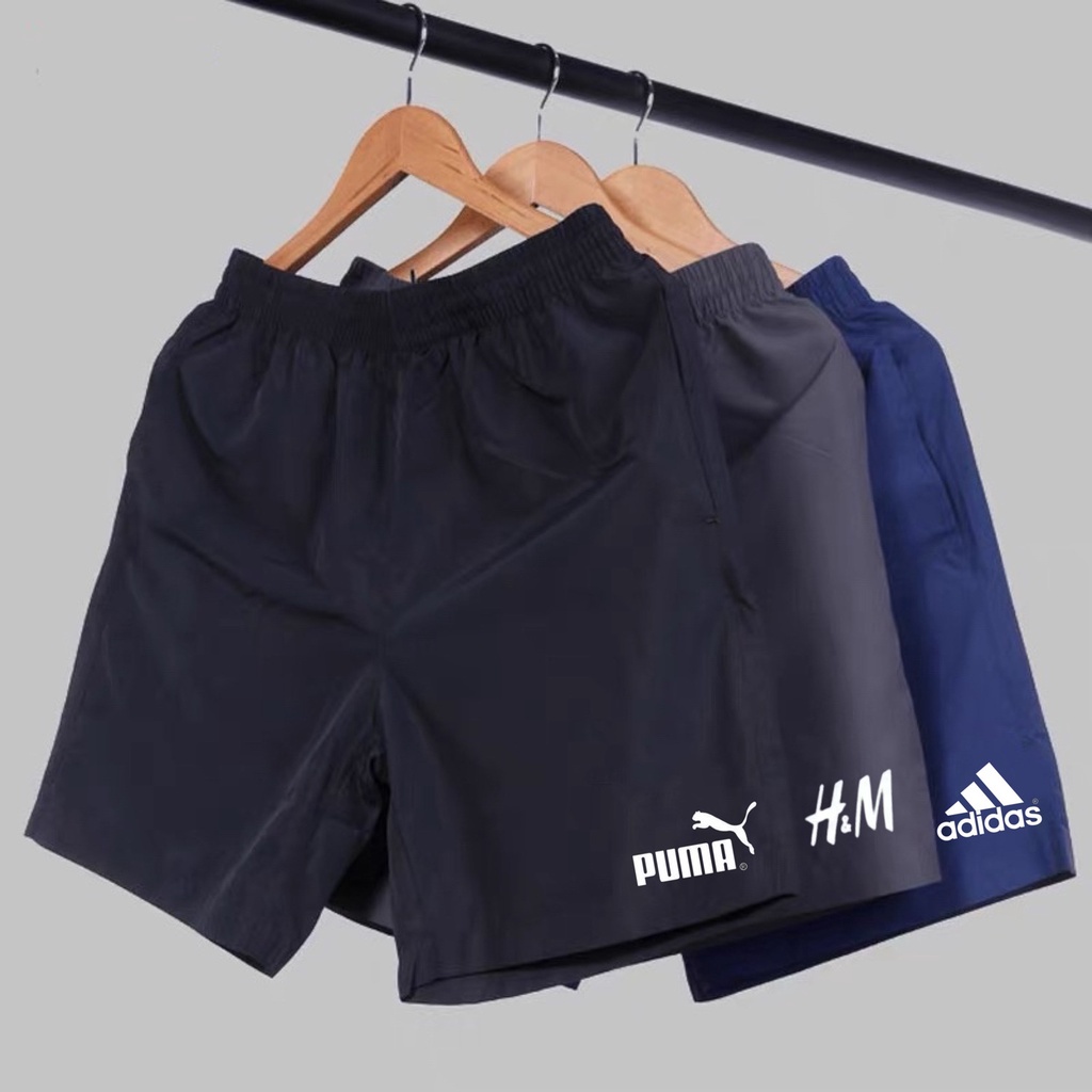 Unisex Quick Dry 2 Pocket Taslan Shorts | Shopee Philippines