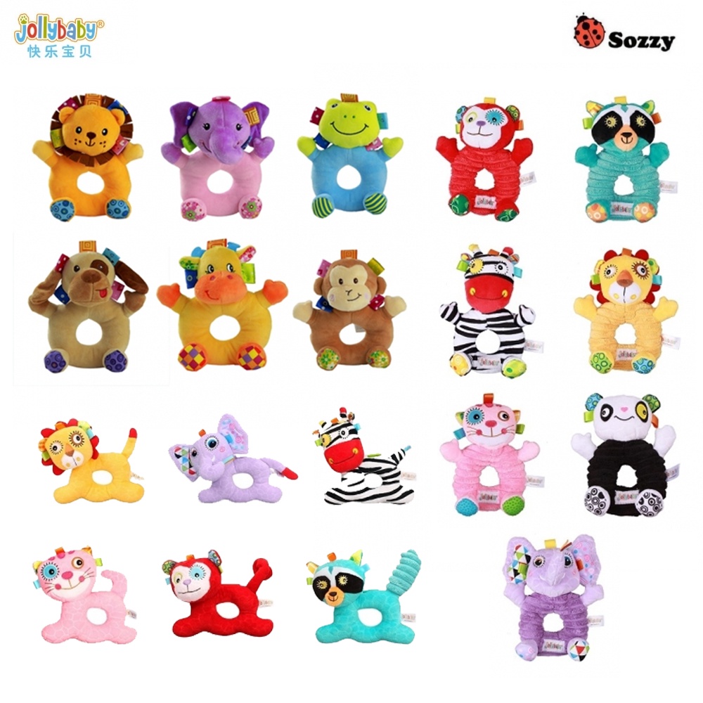 Jolly Baby Sozzy Baby Kids Round Rattle | Shopee Philippines