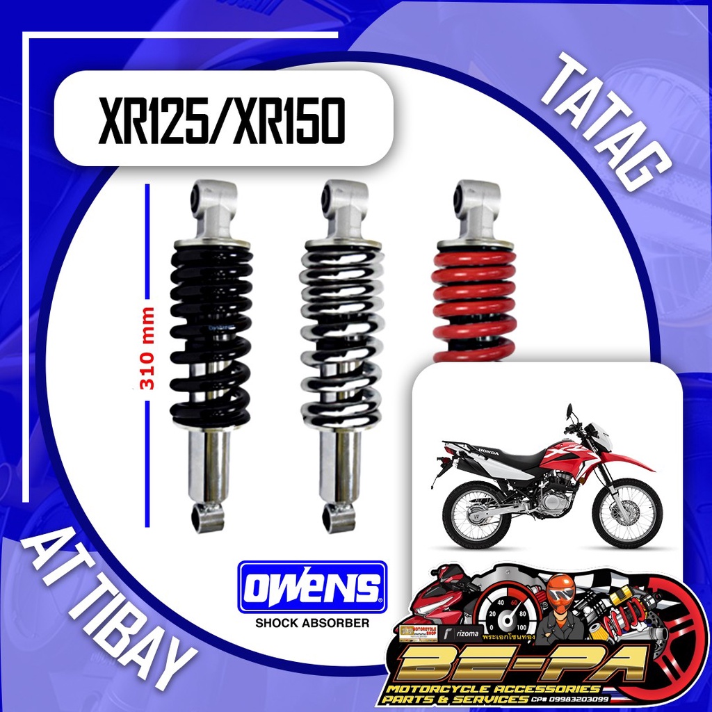 Honda XR125/150Owens 310mm Monoshock(note : actual size is 310mm ...
