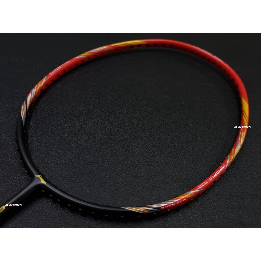 LI-NING CHALLENGER 42 BOOST (FOR SMASH) BLACK ORANGE (Free String and ...