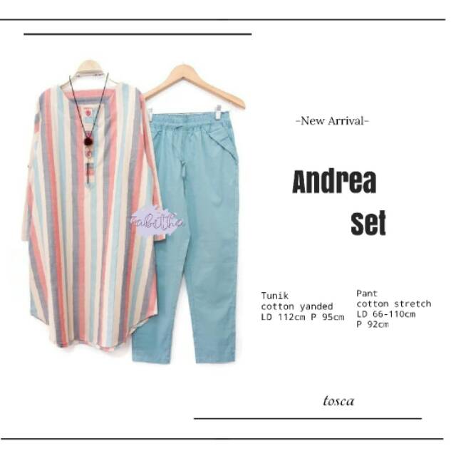 Andrea set by tabitha | Shopee Philippines