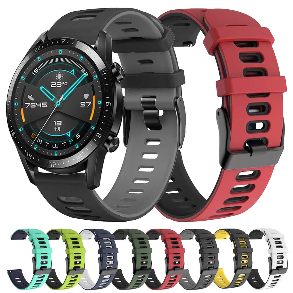 Silicone Strap Replacement Strap For Huawei Watch GT GT2 GT3 SE GT4 GT5 ...