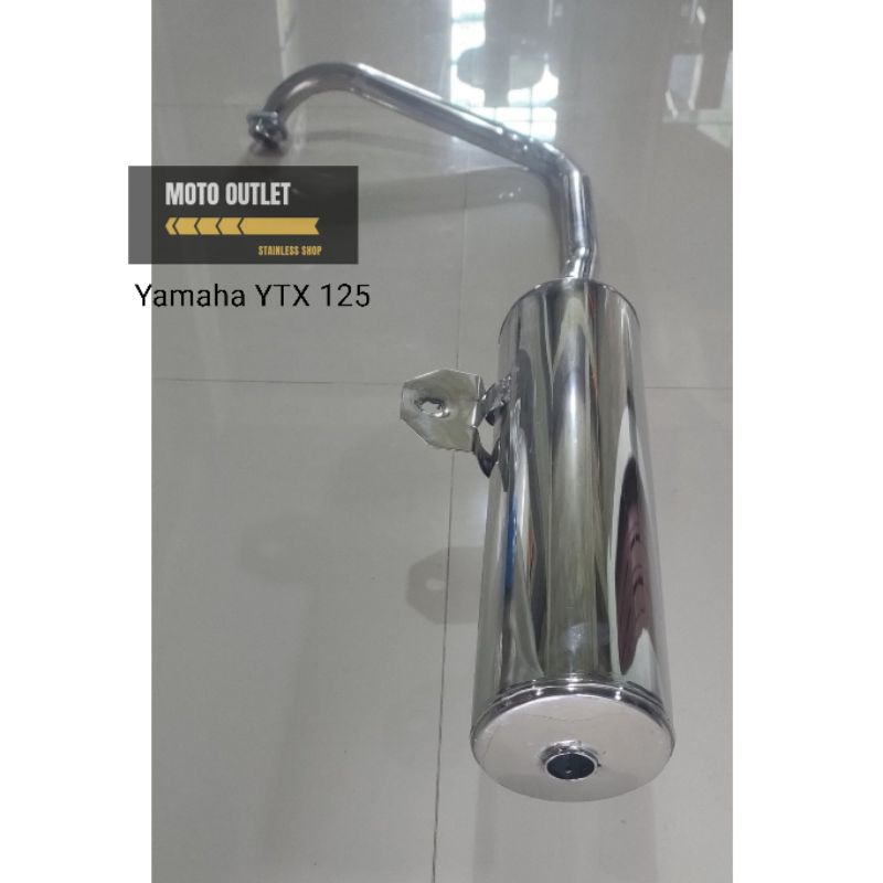 Yamaha YTX 125 Stainless Chicken Pipe | Shopee Philippines