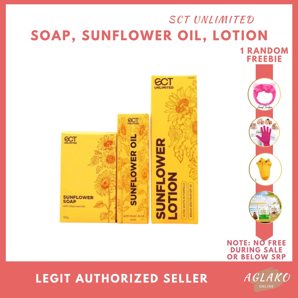 Sct Unlimited Sunflower Soap Sunflower Oil With Niacinamide
