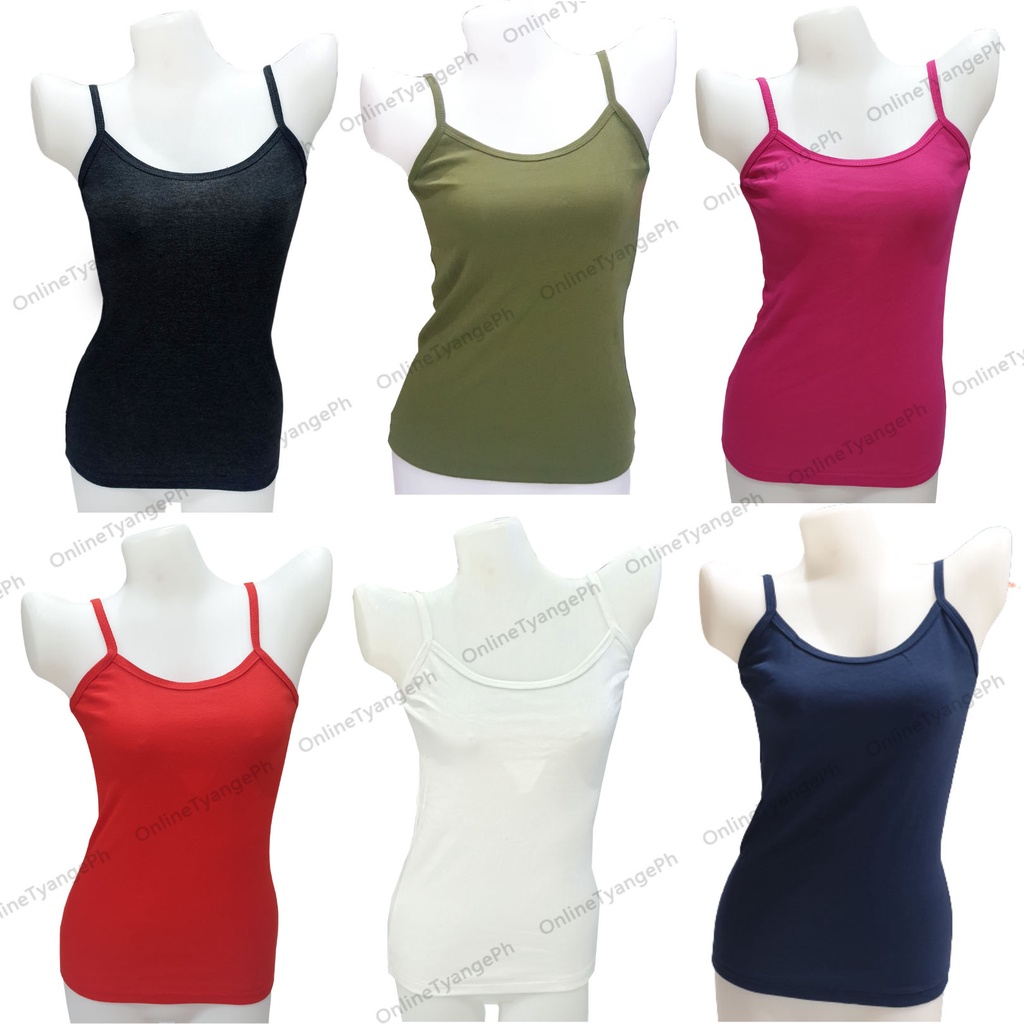 OnlineTyangePh SPAGHETTI STRAP SANDO FOR WOMEN fits S-L and PLUS SIZE ...