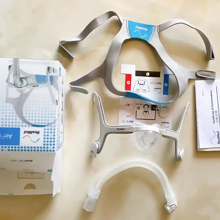Resmed AirFit N20 Nasal Mask Face Mask Mouth and Nose Mask Comfortable ...