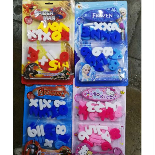 Whiteboard Magnet Numbers and Symbols | Shopee Philippines