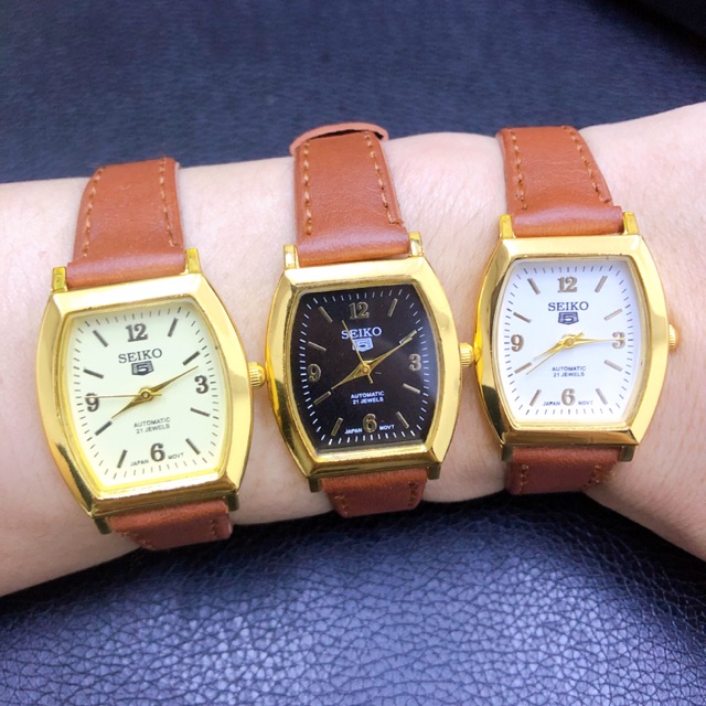 Relo Fashion Square Faux Leather Femme Watch | Shopee Philippines