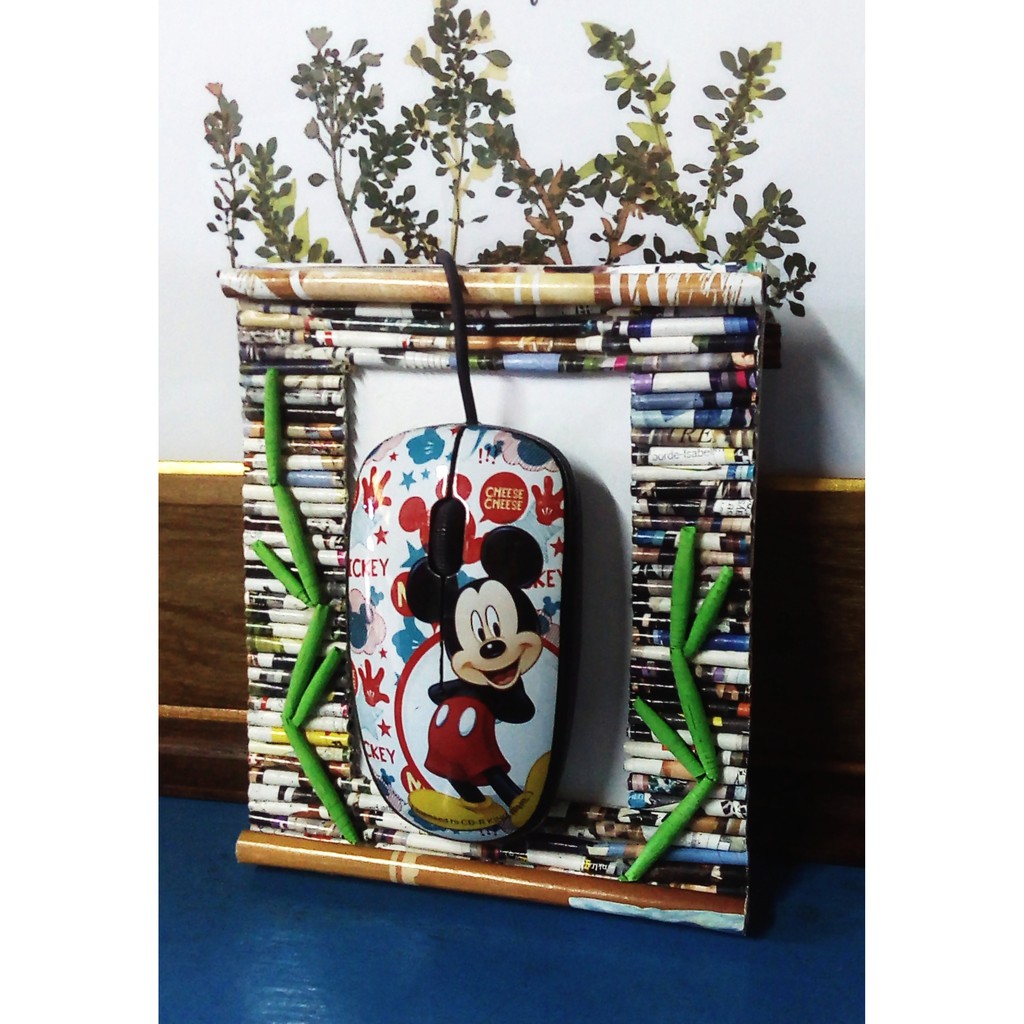 VINTAGE CDR KING MICKEY MOUSE COMPUTER MOUSE W/ 3R ENVIRONMENTAL FRAME ...
