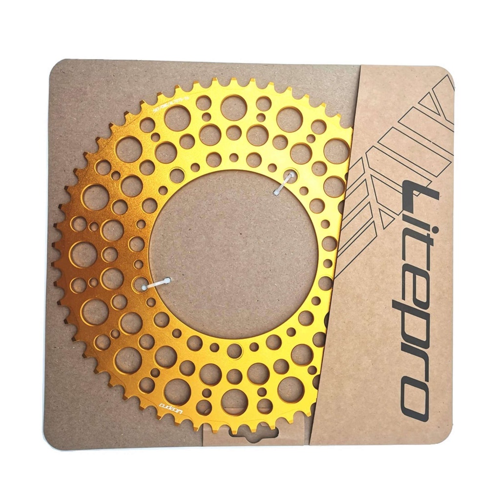Litepro Starry Sky Chainring 54T 56T 58T Crankset Folding Bicycle Alloy ...