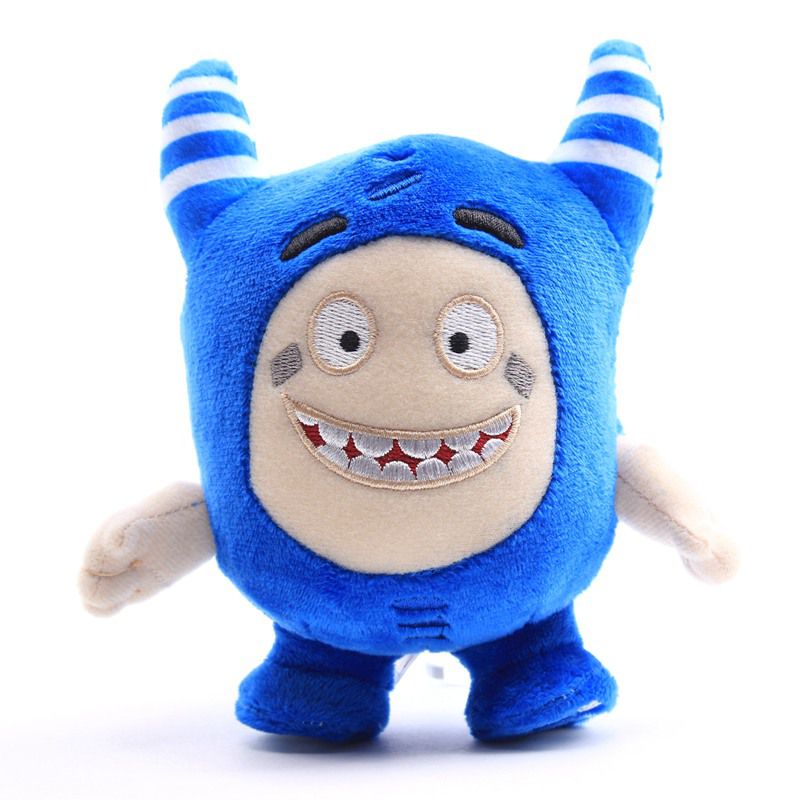 Oddbods Plush 18cm Soft Cuddly Toy Newt Bubbles Pogo Zee Jeff Fuse ...
