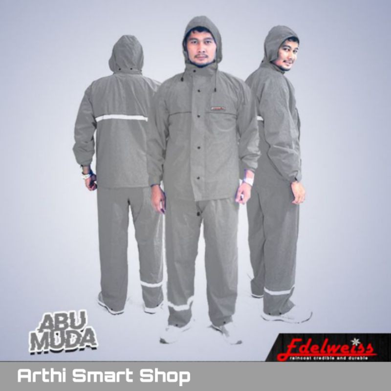 Edelweiss Original Raincoat Complete Size | Shopee Philippines