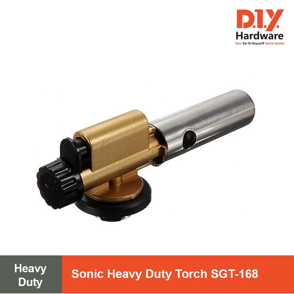 Sonic Heavy Duty All Metal Gas Torch (Butane Powered) SGT-168 | Shopee ...