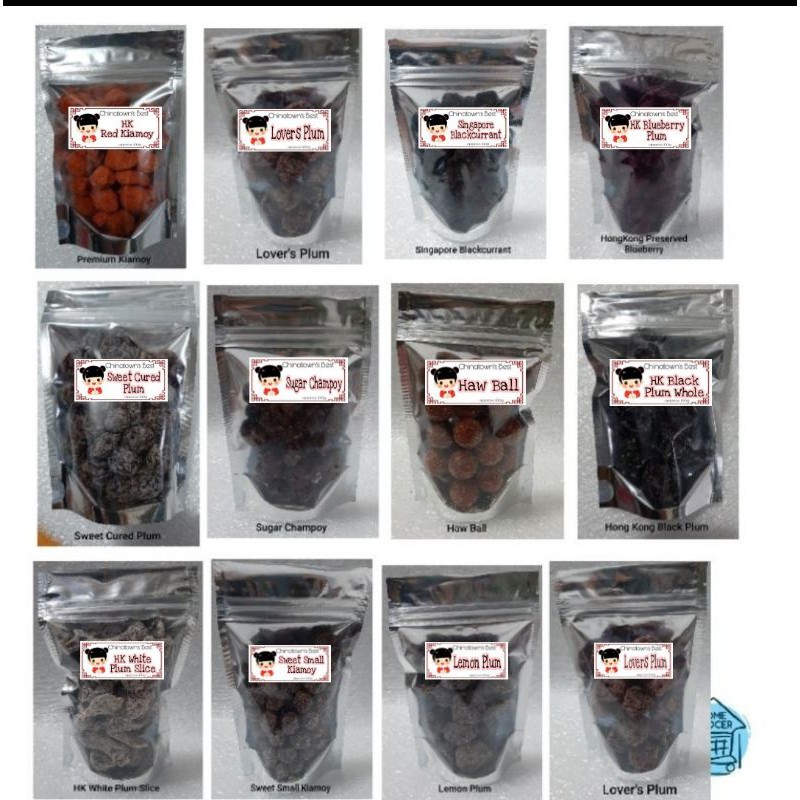 Chinatown's Best Kiamoy Champoy Plum 100g Batch 1 of 5 | Shopee Philippines