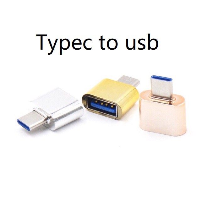 Tiken# USB To Type C OTG Adapter OTG Converter Protable TypeC | Shopee Philippines