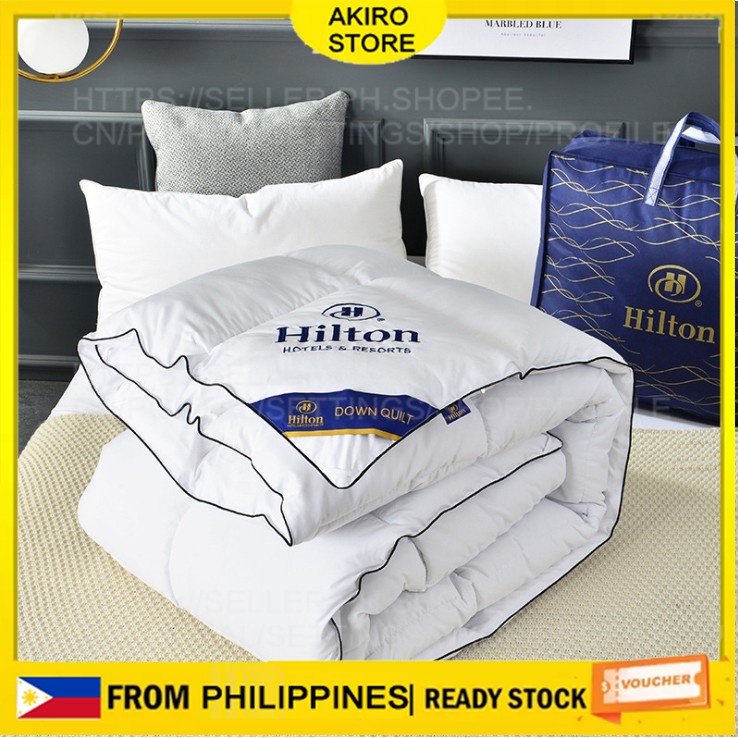 gift Hotel quilt Hilton gift duvet double thick quilt core (send ...
