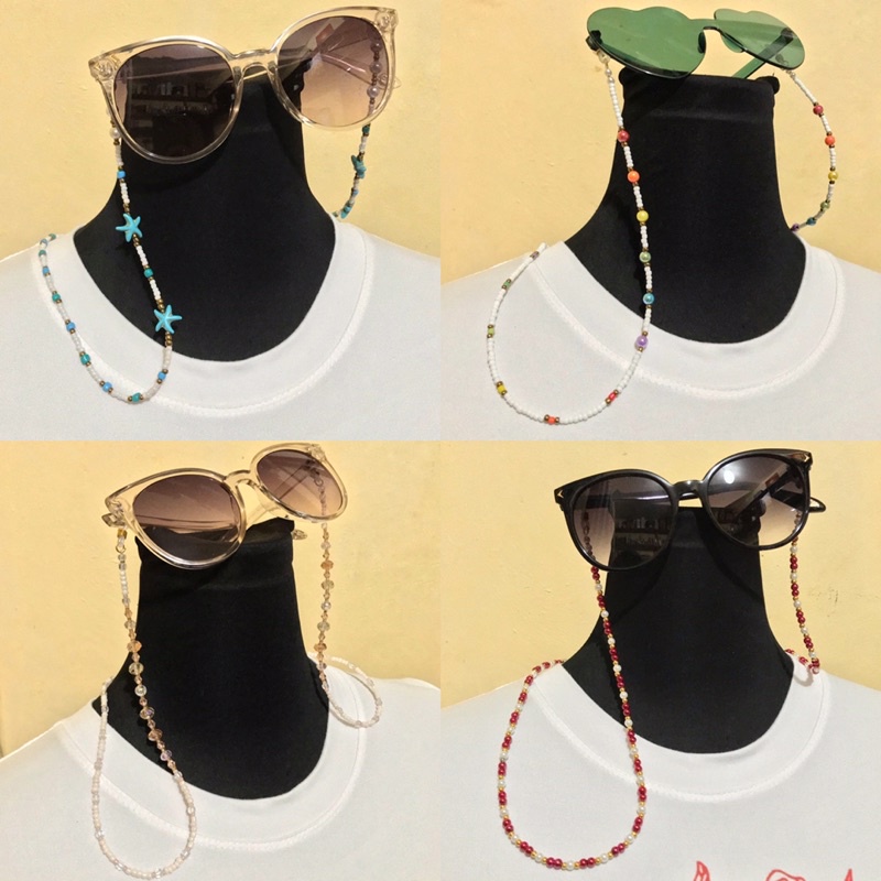 𝐒𝐁𝐒 𝐀𝐂𝐂𝐄𝐒𝐒𝐎𝐑𝐈𝐄𝐒: Beaded Mask Strap / Eyewear Lanyard (Beads, Elegant ...
