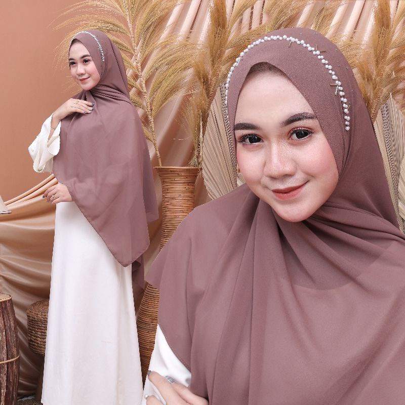 PEARL CERUTY PASHMINA BRAND ENIFTA LUXURY HIJAB | Shopee Philippines