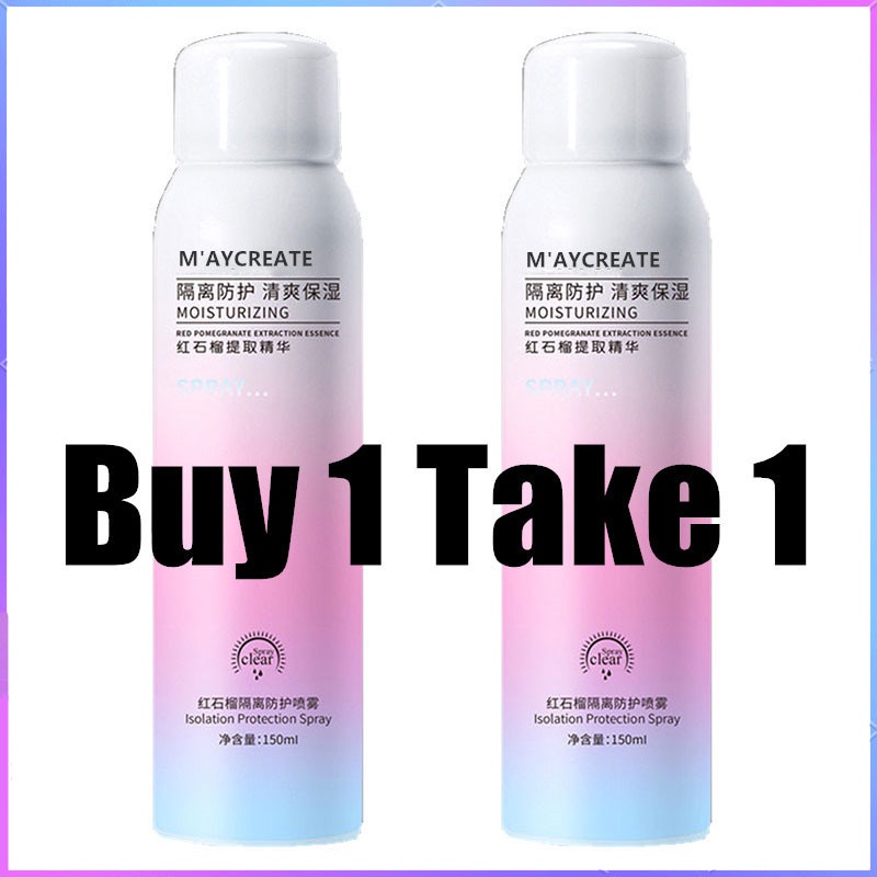 BUY 1 TAKE 1 MayCreate Skin Whitening Spray Original Sunscreen Spray ...