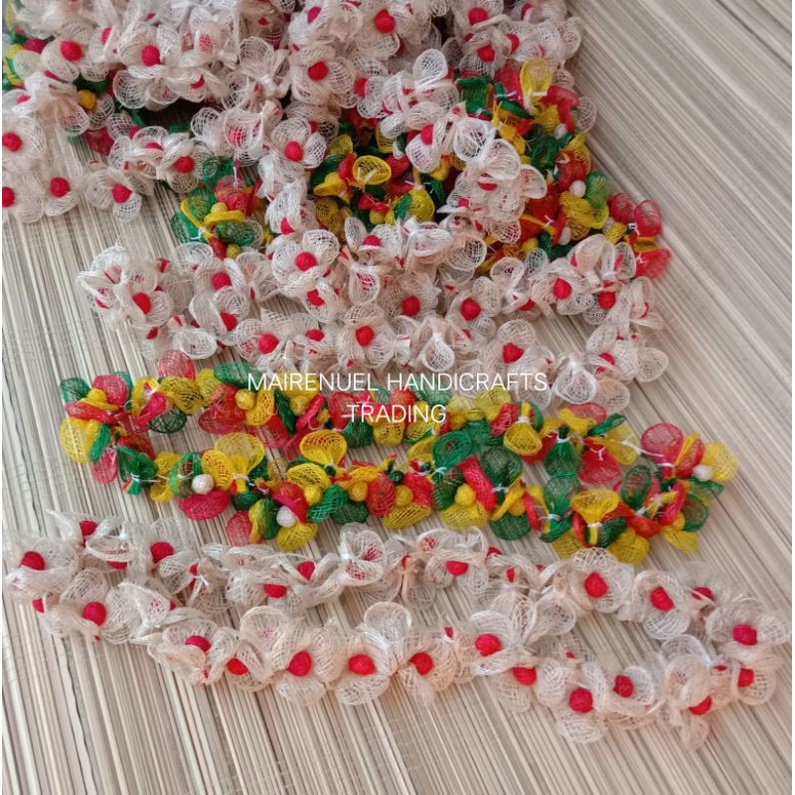 Abaca Flowers for your DIY needs SOLD PER PIECE | Shopee Philippines