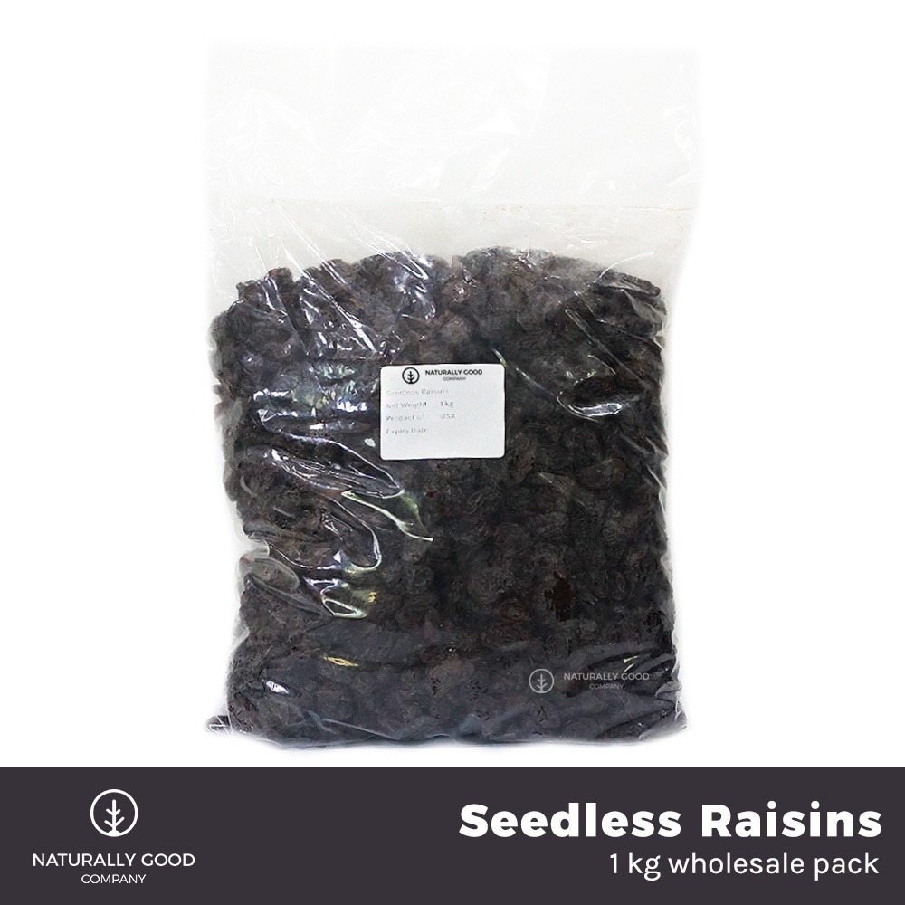 California Seedless Raisins (1 kg wholesale pack) | Shopee Philippines