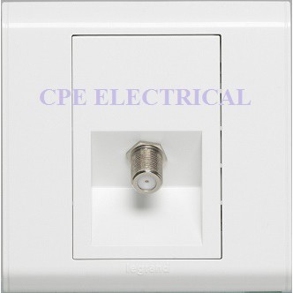 Legrand Belanko 1 GANG CABLE TVF CONNECTOR | Shopee Philippines