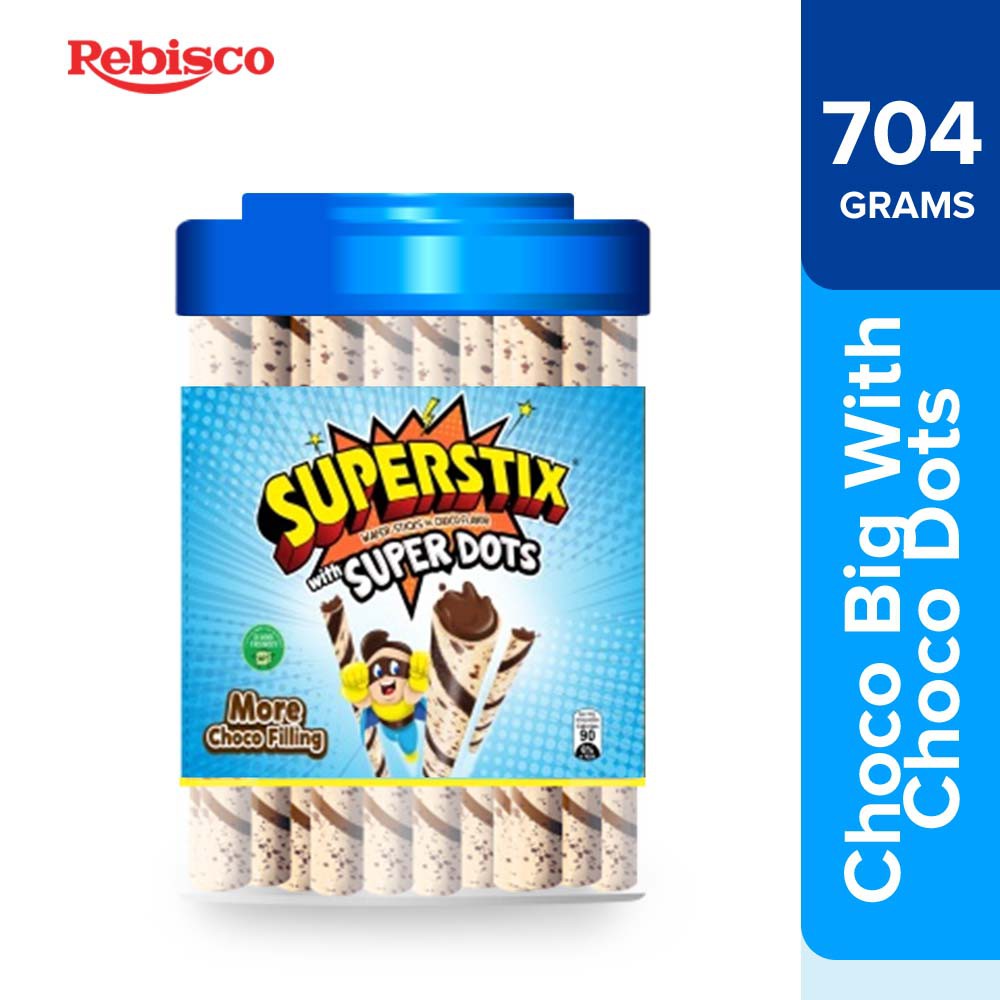 Superstix Choco Big 6.0g x 110pcs (660g per jar) | Shopee Philippines