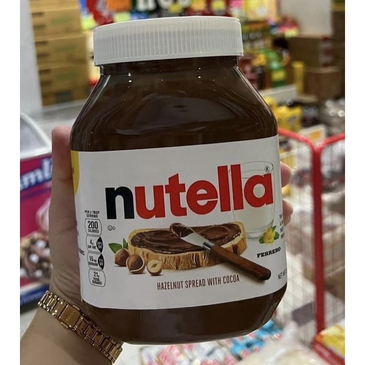 SALE‼️ NUTELLA CHOCOLATE SPREAD 200 / 350 / 750 /950 GRAMS | Shopee ...