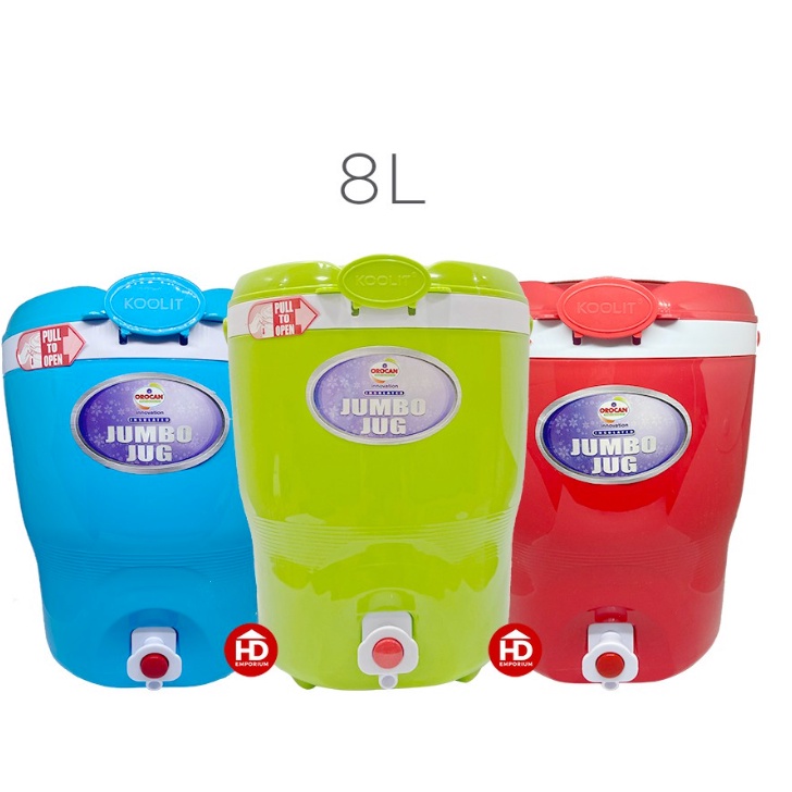 FALCON Orocan Koolit Cooler Jug 8L Milk Tea Bucket Milk Tea Barrel ...