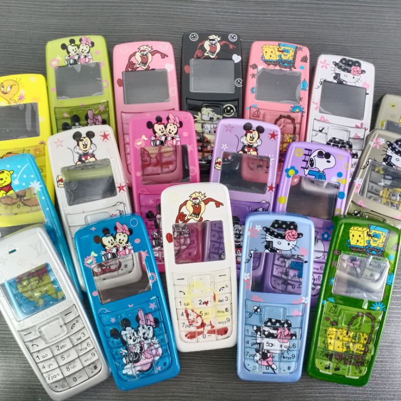 Nokia 1110i 1112 1110 Case Cover Printed Characters N1110 N1112 n1110i ...