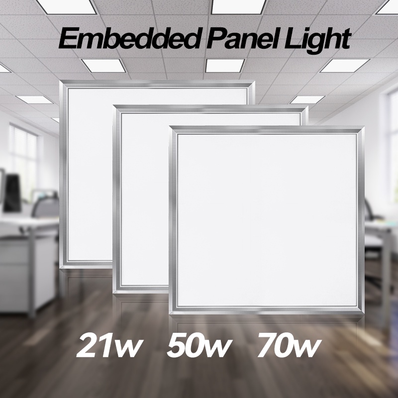 CANMEIJIA LED Flat Panel Light Ultrathin Lamp 48w 50w 60w 70w Square ...