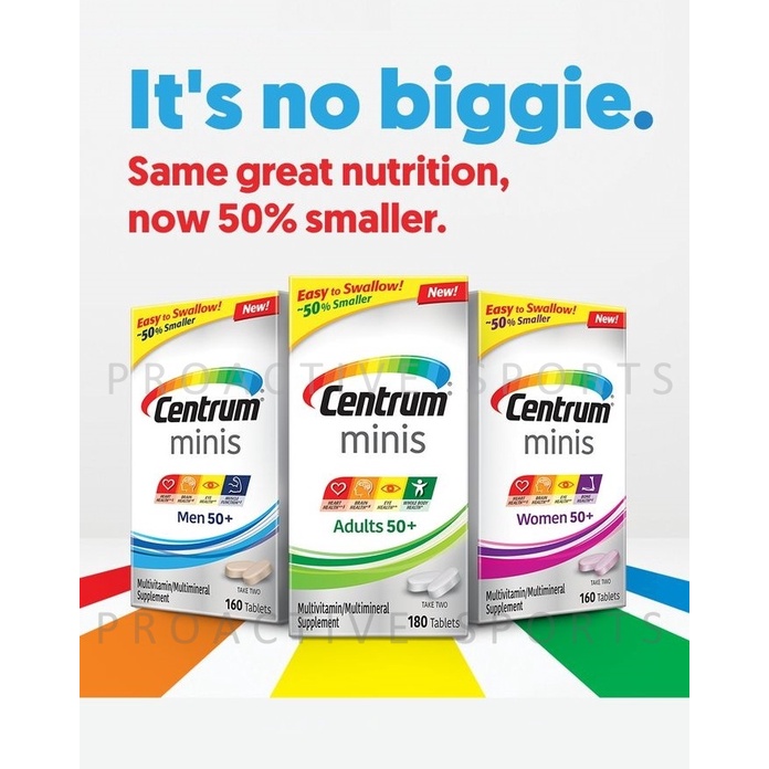 Centrum Minis Age 50+ Multivitamins | Shopee Philippines