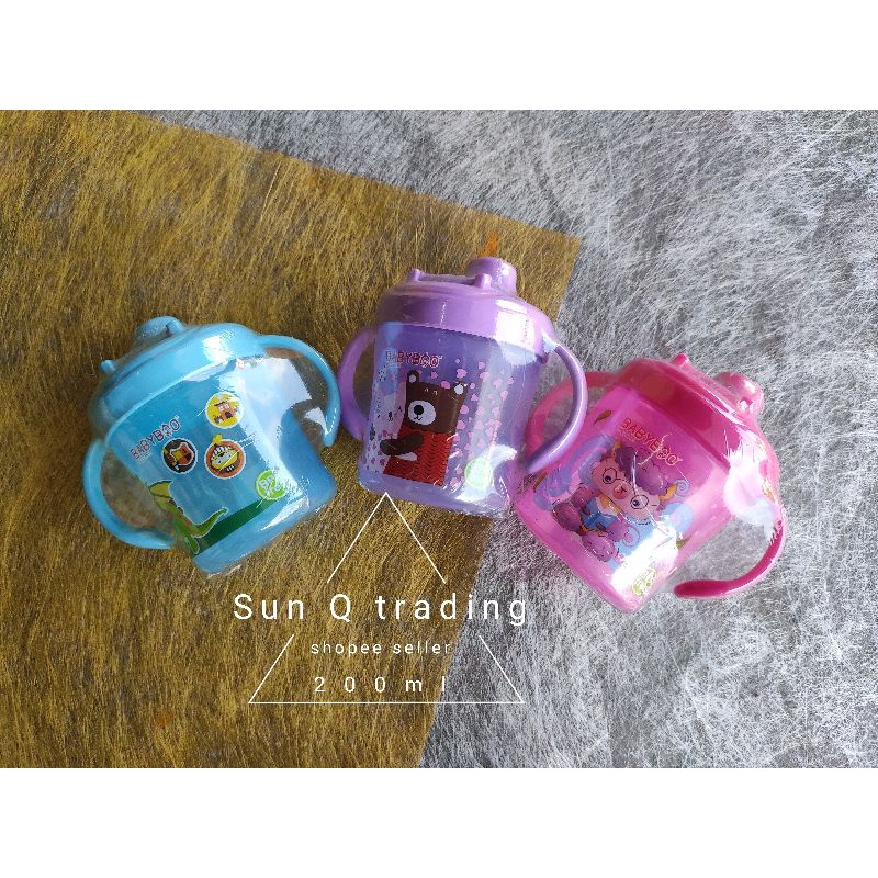 Botol air baby/botol air budak BPA FREE 200ml (anti bocor) | Shopee ...