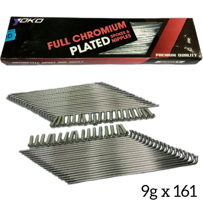 SPOKES & NIPPLES - YOKO Brand | Shopee Philippines