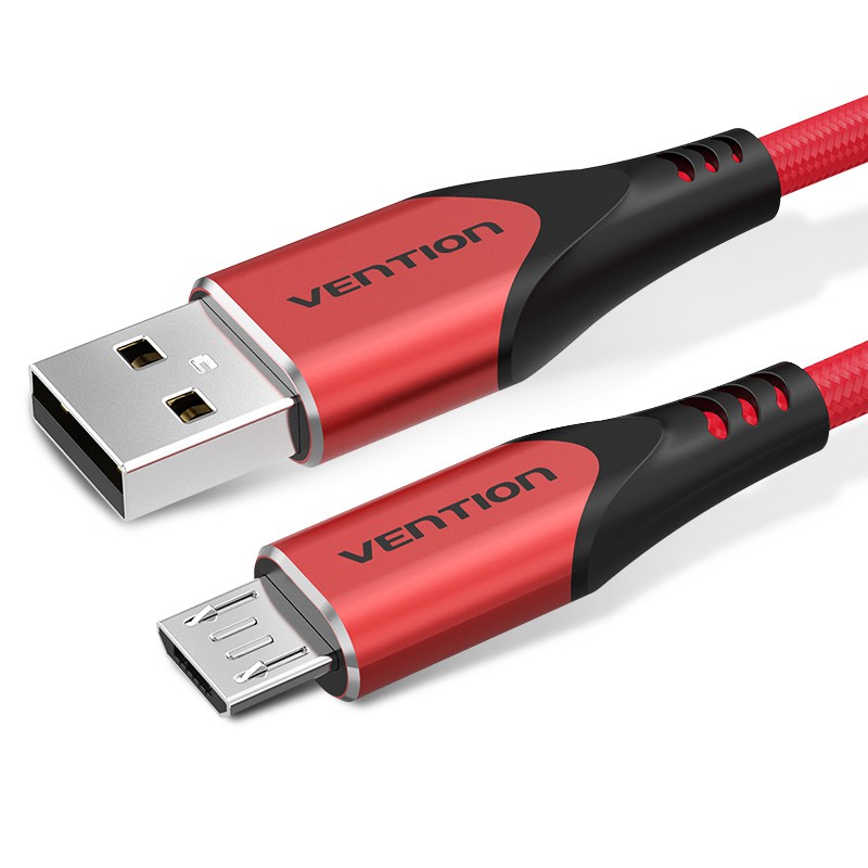 Vention Micro USB 3a Nylon Fast Charging Data Cable For Android Mobile ...