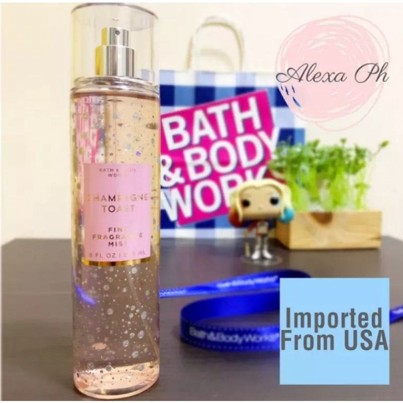 Original Bath And Body Works Champagne Toast Fine Fragrance Mist 236 Ml