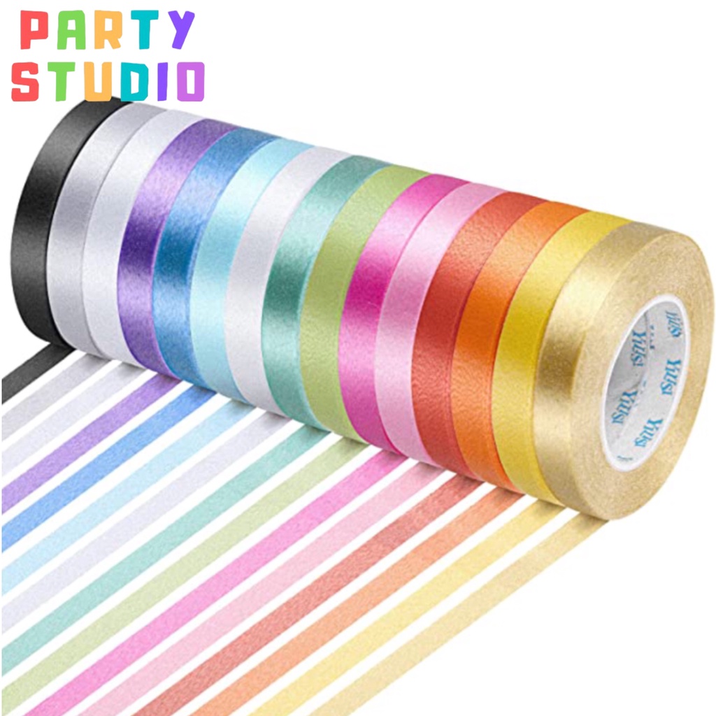 Curling Ribbon Balloon 12 Meter Satin Ribbon Curling Balloon Ribbon ...