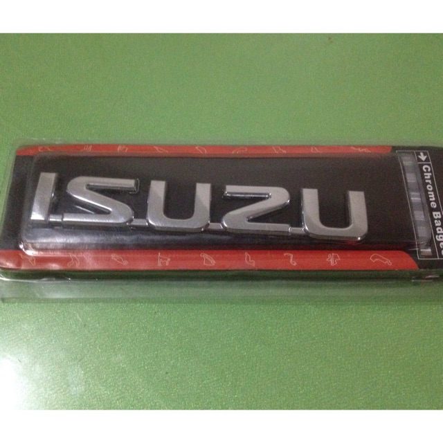 Isuzu Nameplate Emblem | Shopee Philippines