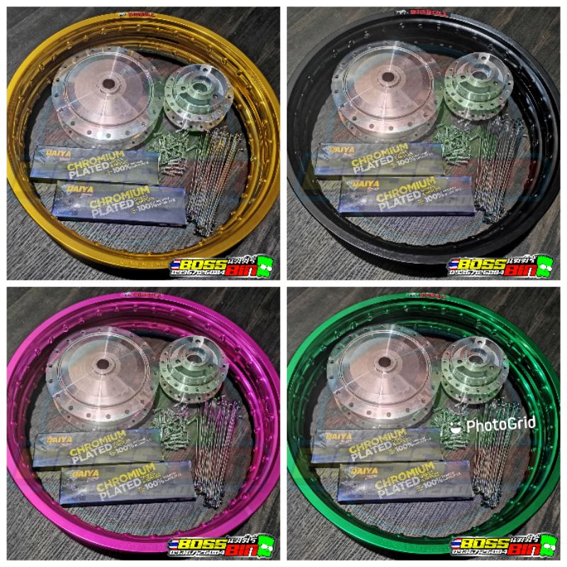 Thailand Rimset 3holes 1.4x17's M3 / Mio i 125 / Mio Soul i 125 ...