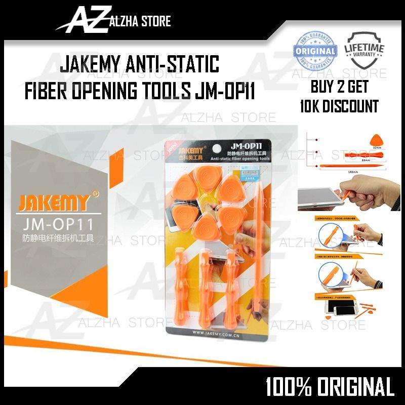 Opending TOOLS JAKEMY ANTI STATIC FIBER Phone & LAPTOP OPENING OPENING ...