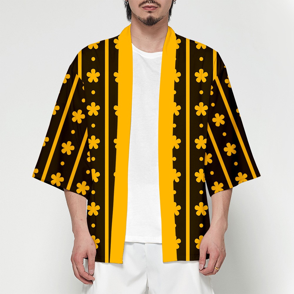[6 Patterns] Newest Design ONE PIECE Cosplay Costume Kimono Luffy ...