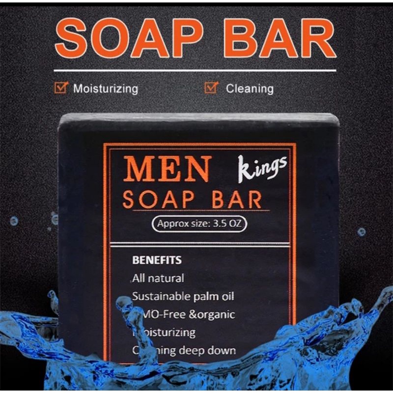 SOAP FOR MEN/CHARCOAL AND HERBAL SOAP FOR MEN | Shopee Philippines