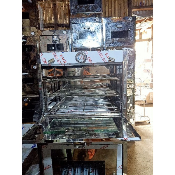 3 LAYER GAS TYPE OVEN WITH TEMPERATURE GAUGE 14x16 | Shopee Philippines