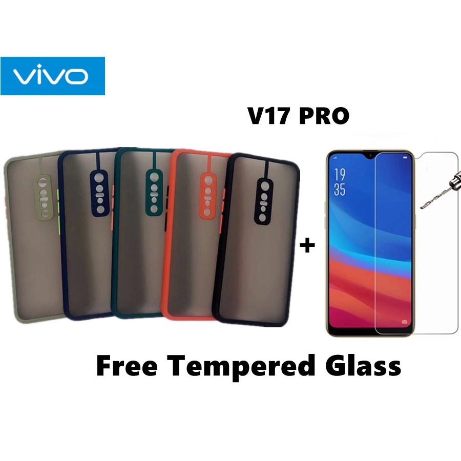 Camera Protection Phone Case VIVO V17 PRO Casing Shockproof Back Cover ...