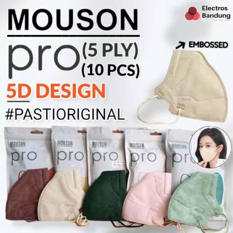 Mouson Pro KN95 (10 pcs ) 5-Layer | Shopee Philippines