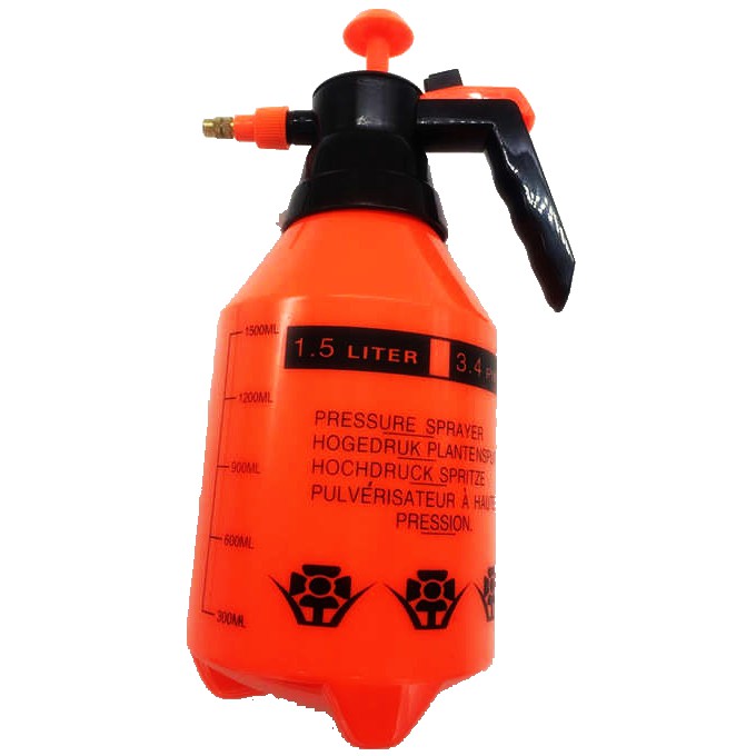 Pressurized Water Spray 1.5L Orange Pump | Shopee Philippines