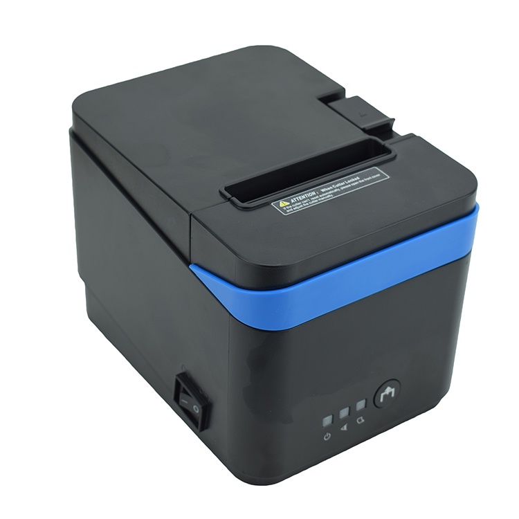 Desktop 80mm Thermal Receipt Printer for Hotel Restaurant Print Bill ...