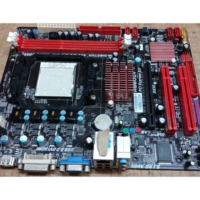 Motherboard biostar a880g+ ddr3 pcie built in vsl socket am3 | Shopee Philippines